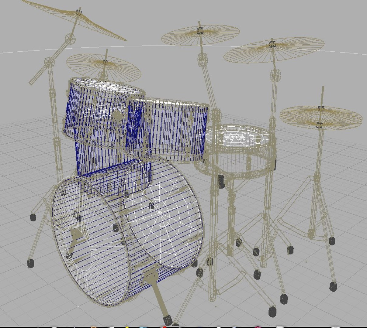 Drum 3d Model