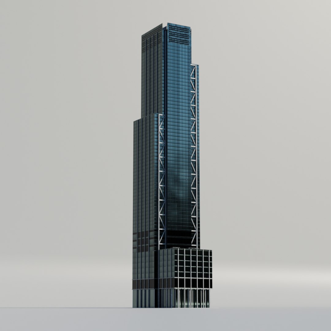 3 World Trade Center 3D Model - TurboSquid 1945637