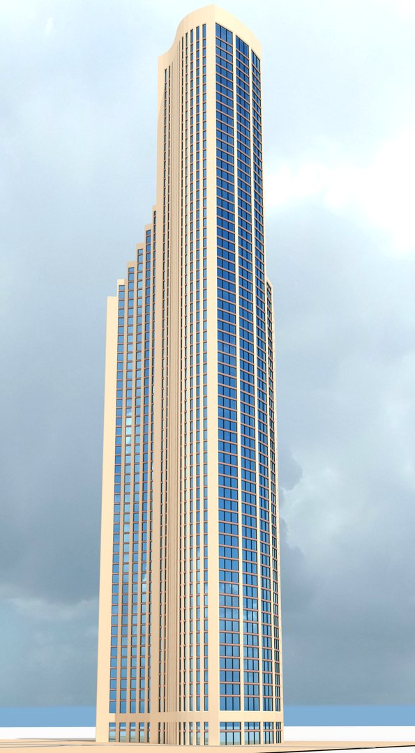 3d Skyscraper Nr 14 Model
