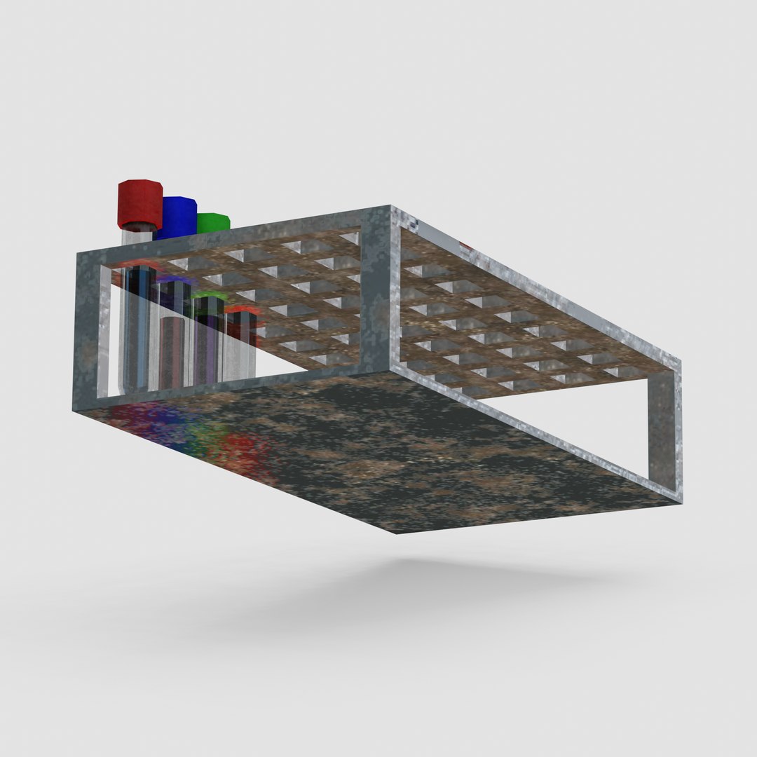 Post-apocalyptic laboratory objects pack 3D model - TurboSquid 1628102