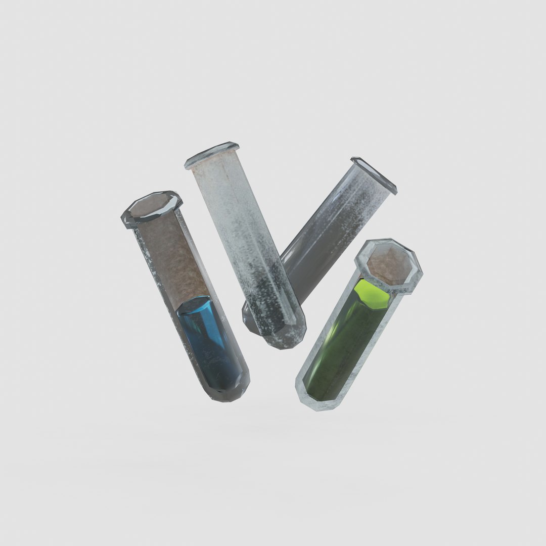 Post-apocalyptic laboratory objects pack 3D model - TurboSquid 1628102