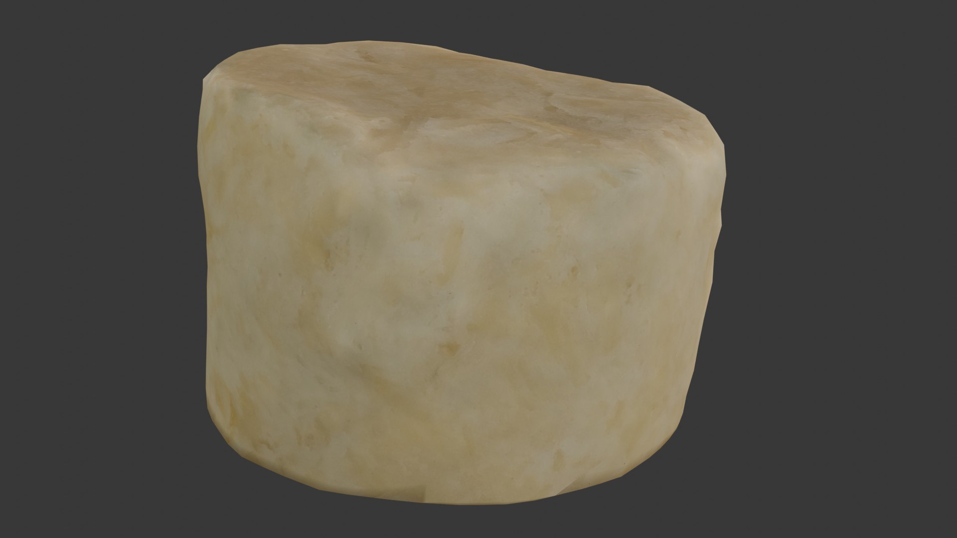 3D 3D Scan Of A Round Cheese Wheel Model - TurboSquid 2408773