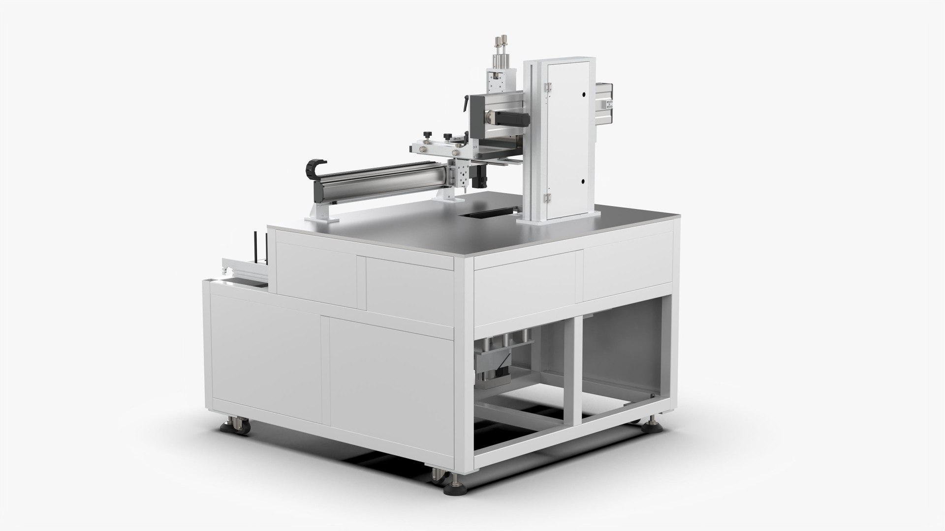 3D Automatic Screen Printing Equipment - TurboSquid 2020609