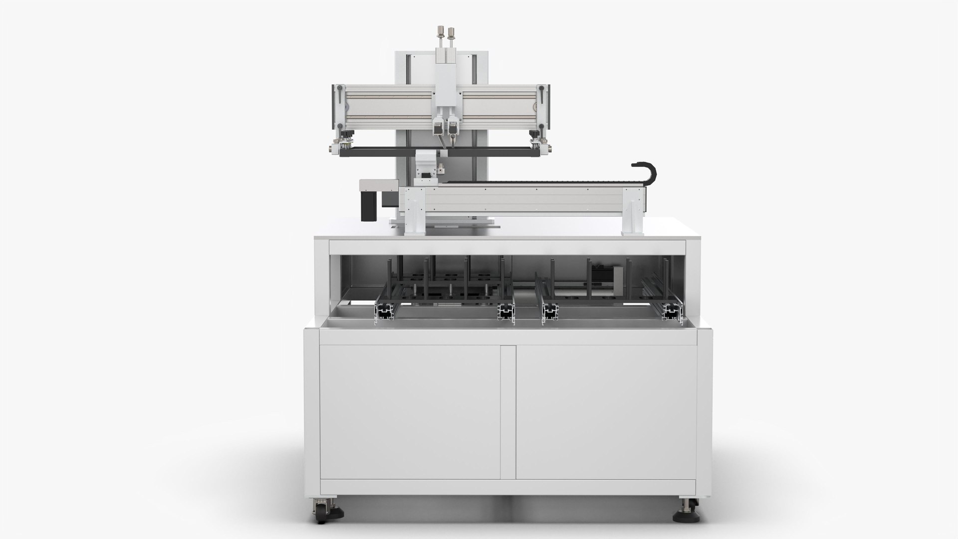 3D Automatic Screen Printing Equipment - TurboSquid 2020609
