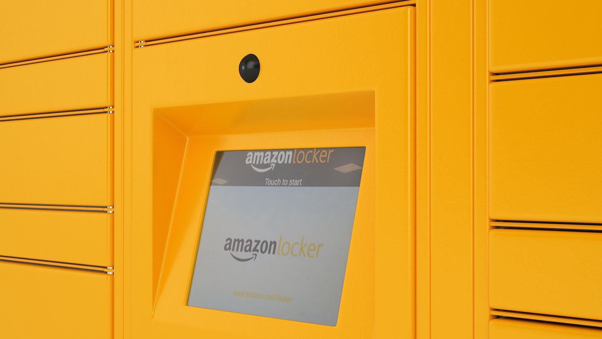 3D amazon delivery lockers - TurboSquid 1439207