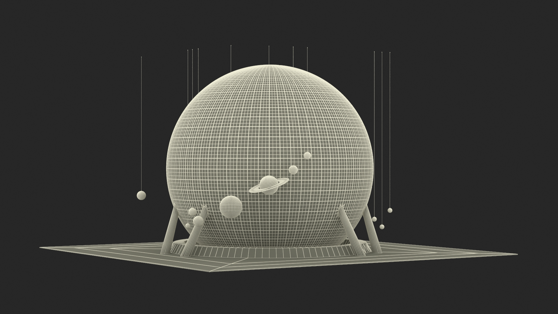 Hayden Sphere 3D - TurboSquid 2330660