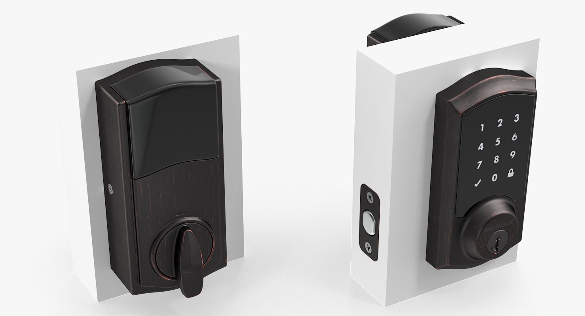 Smart Lock Kwikset Model - TurboSquid 1253371