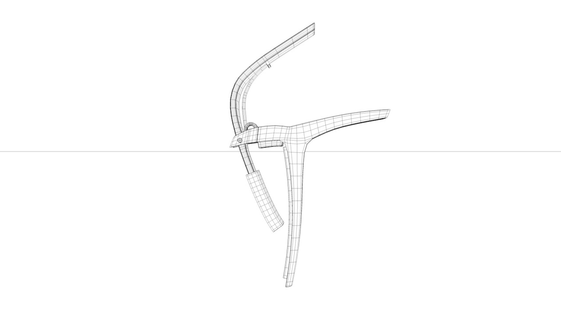 3D Guitar Capo - TurboSquid 1542096