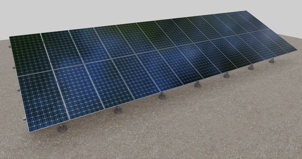 Solar Cell 3D Models for Download | TurboSquid