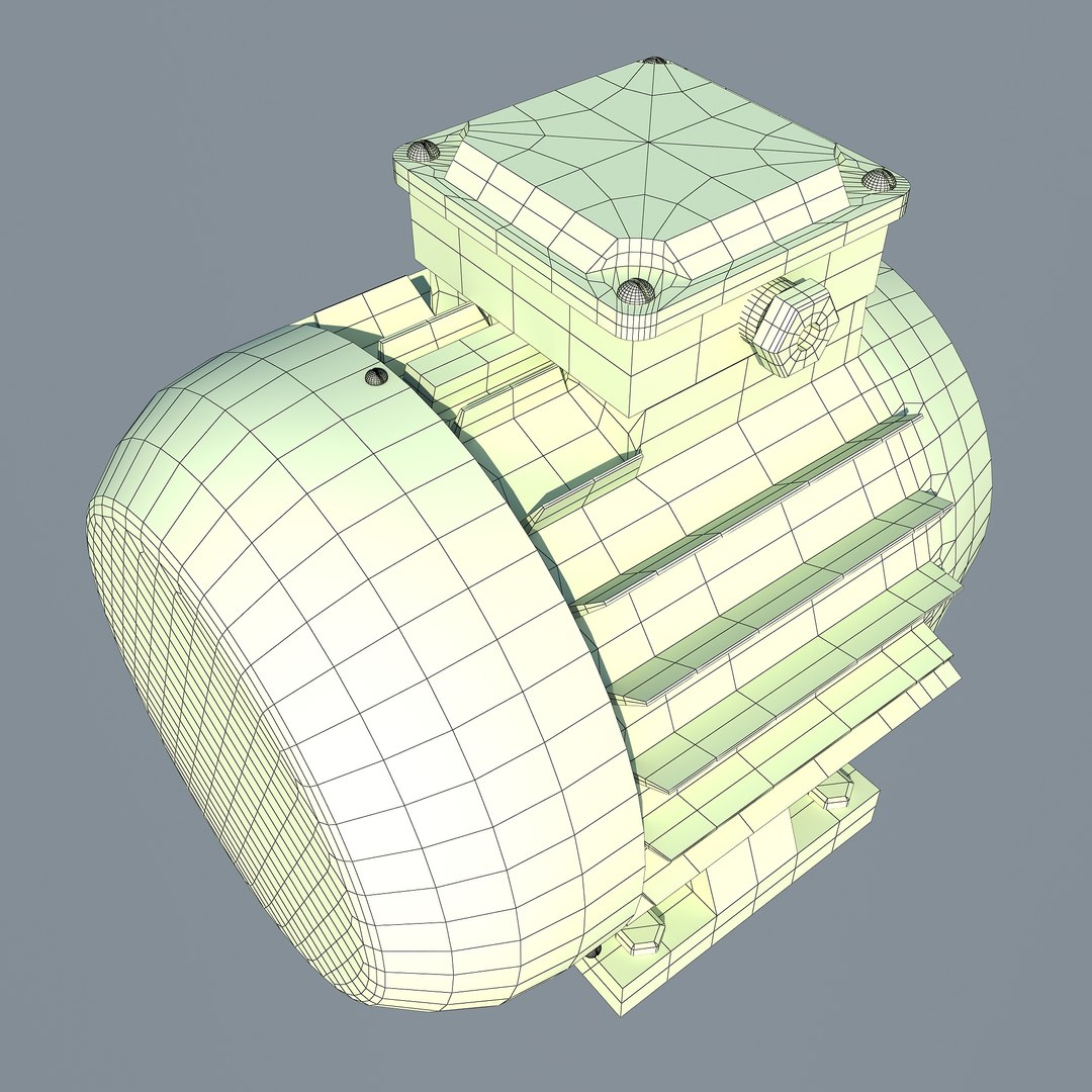3D Electric Motor - TurboSquid 1462521