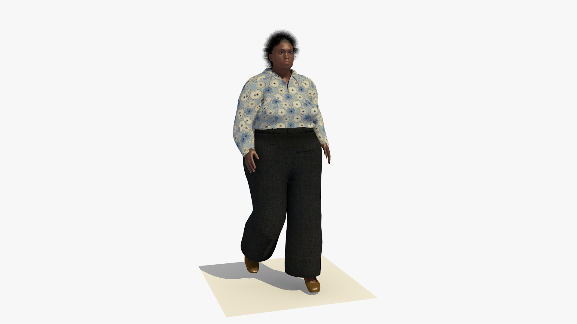 Realistically woman walking animations 3D - TurboSquid 1588734