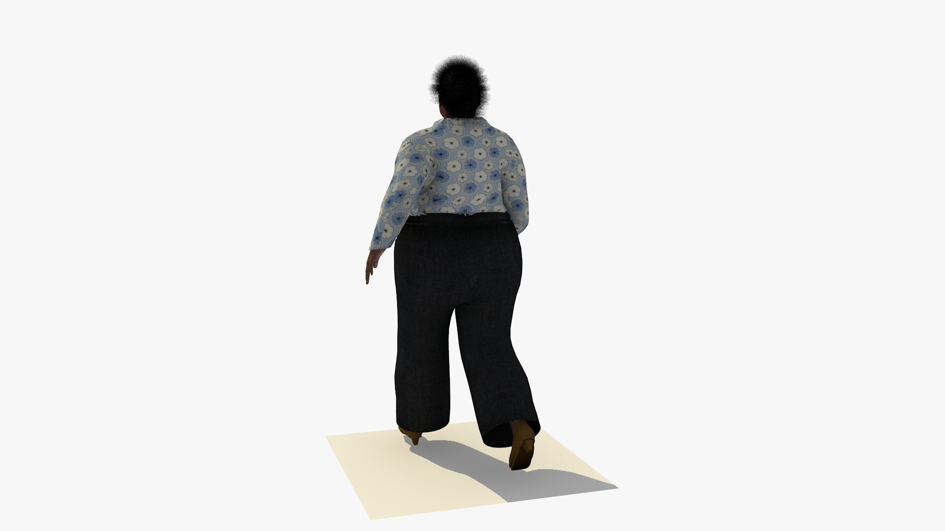 Realistically woman walking animations 3D - TurboSquid 1588734