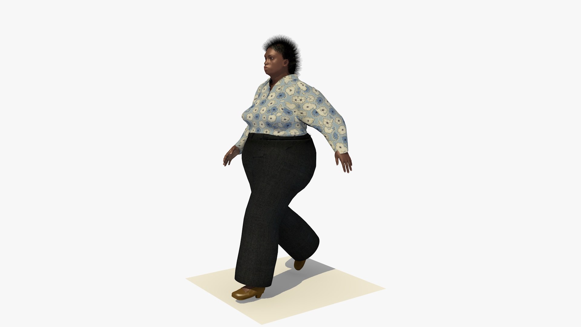 Realistically woman walking animations 3D - TurboSquid 1588734