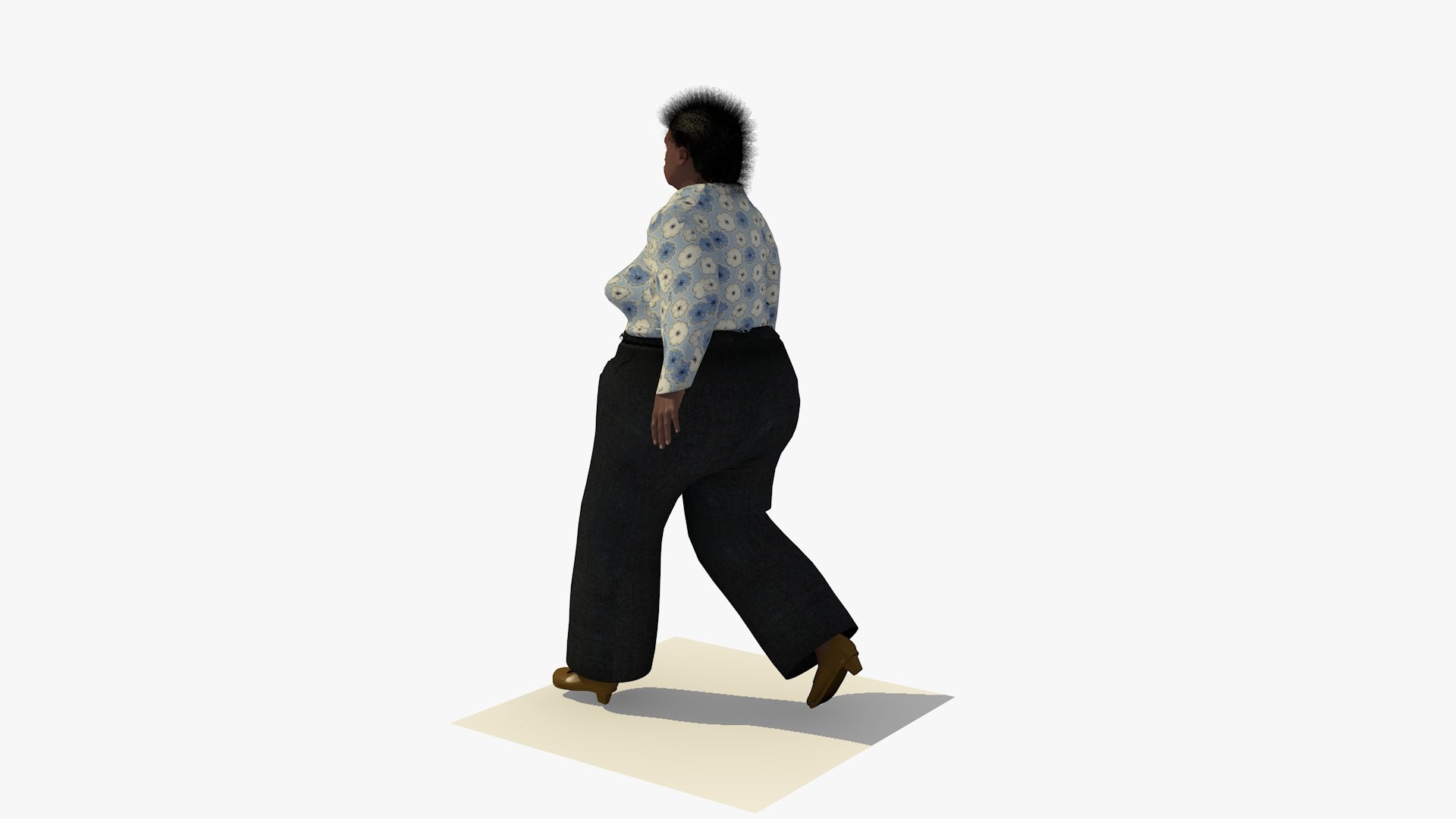 Realistically woman walking animations 3D - TurboSquid 1588734