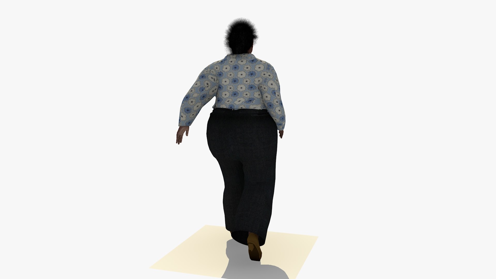 Realistically woman walking animations 3D - TurboSquid 1588734
