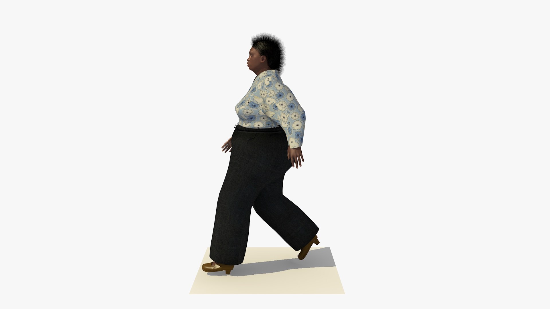 Realistically woman walking animations 3D - TurboSquid 1588734