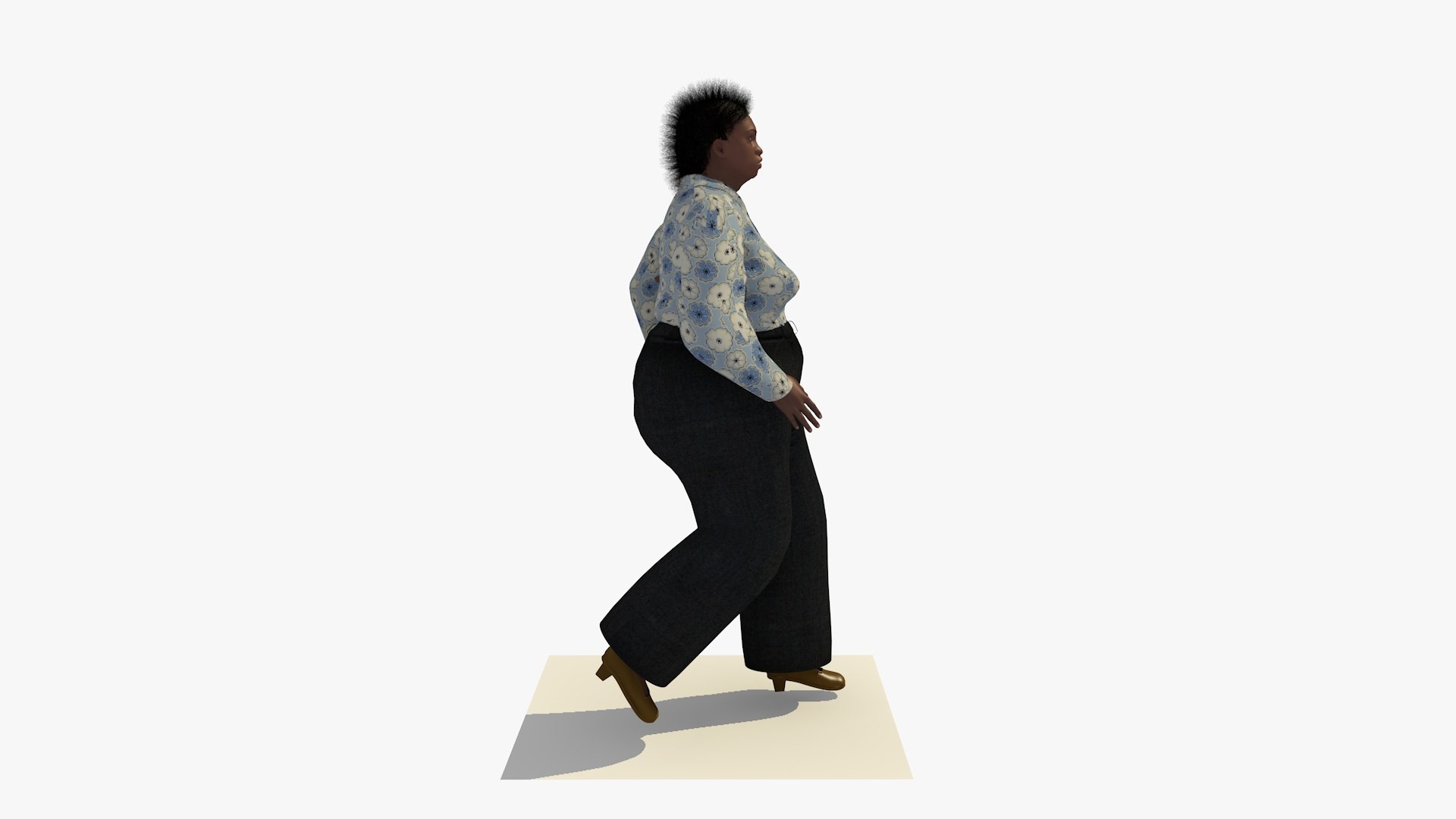 Realistically woman walking animations 3D - TurboSquid 1588734