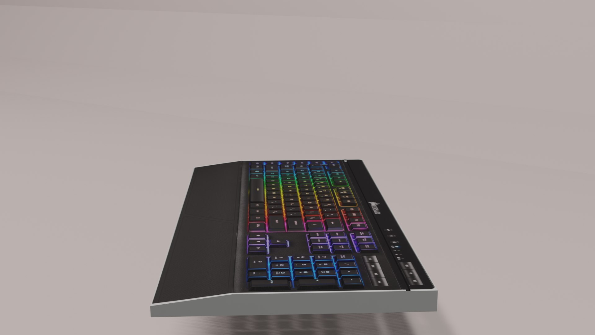 3D model gaming low-poly keyboard - TurboSquid 1712275