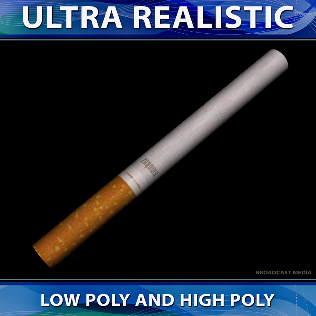 3d 7 Cigarettes Model