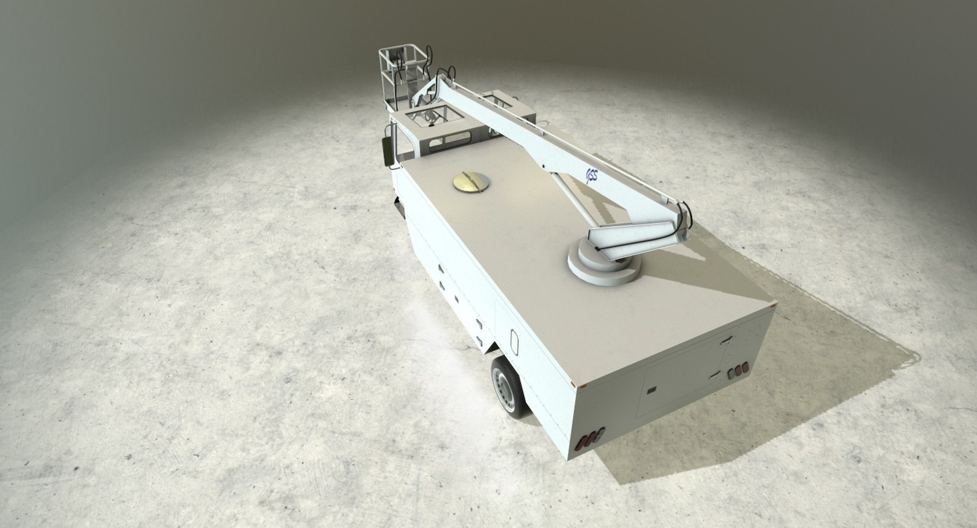 3D Realistic Deicer Gss Gs-700 Model - TurboSquid 1177132