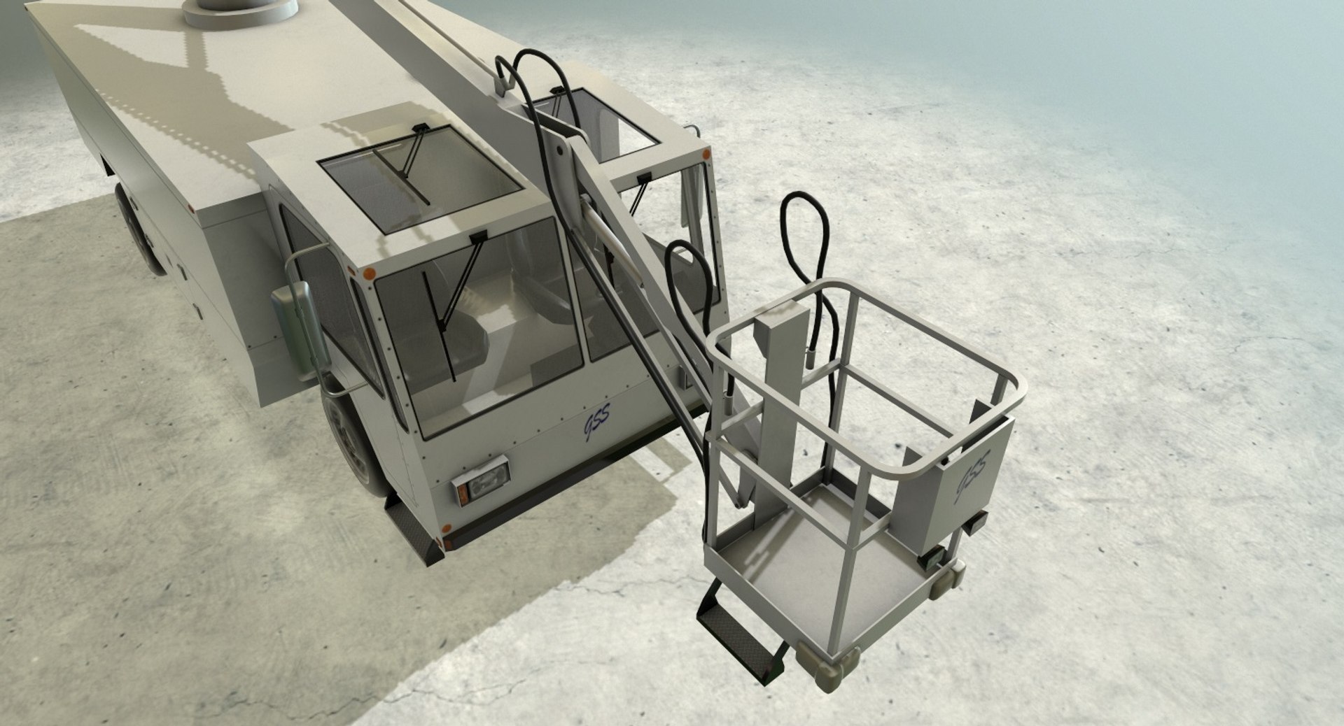 3D Realistic Deicer Gss Gs-700 Model - TurboSquid 1177132