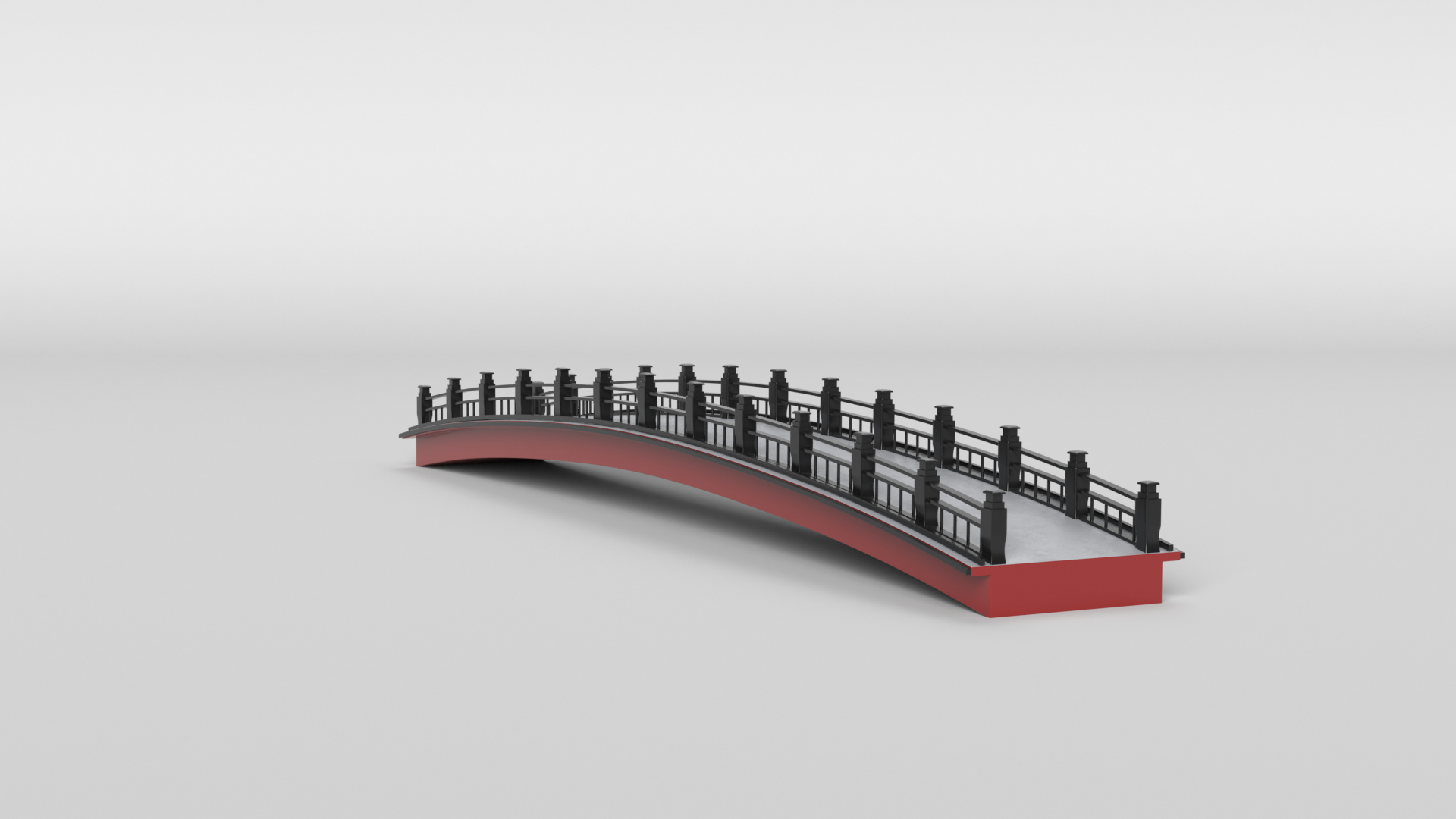 Road Bridge Model - TurboSquid 1601130