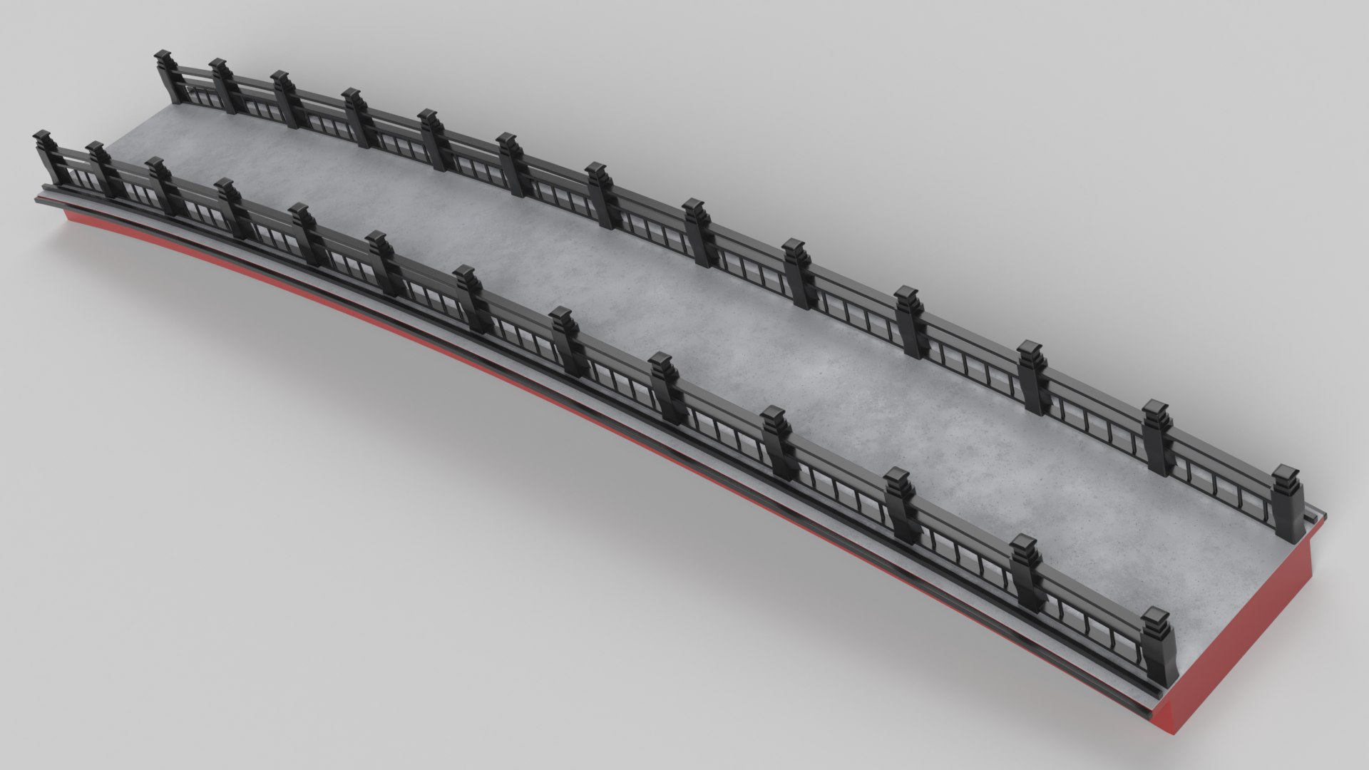Road Bridge Model - TurboSquid 1601130