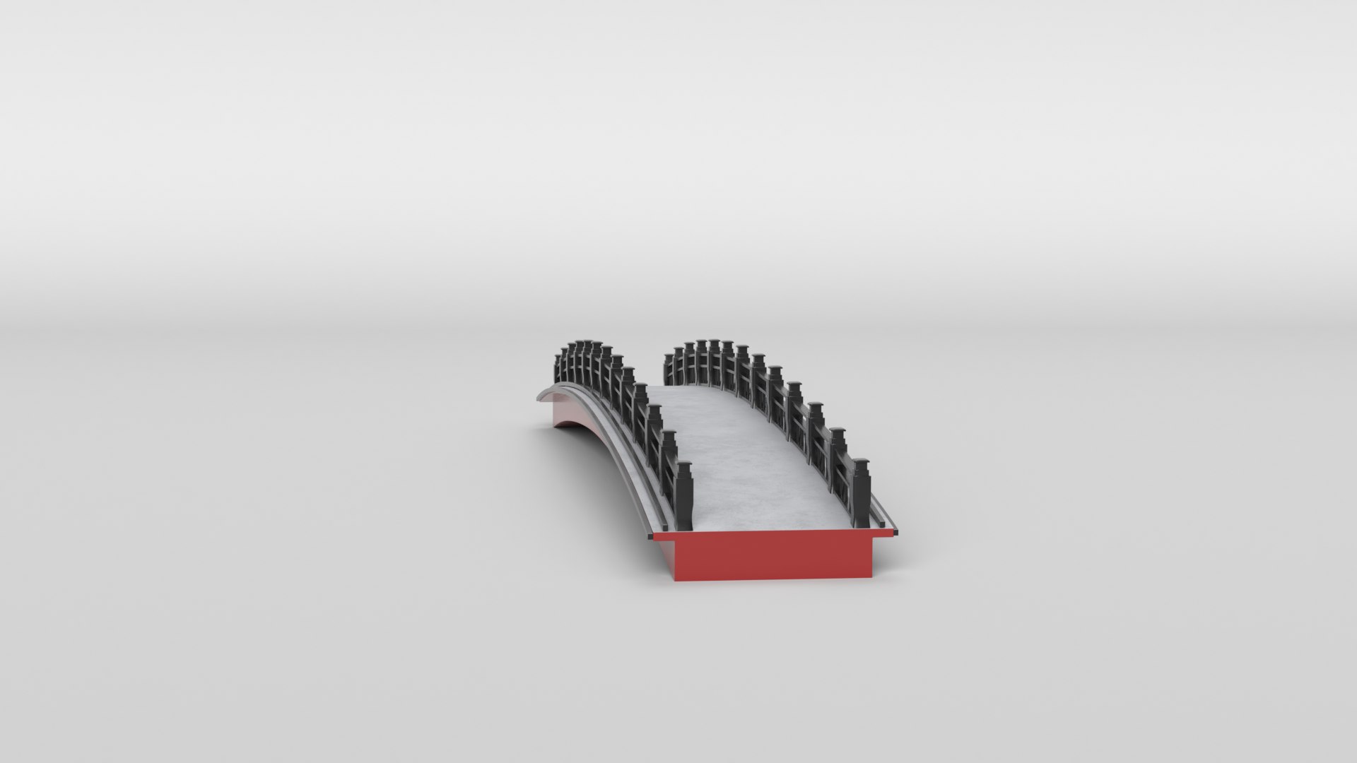 Road Bridge Model - TurboSquid 1601130