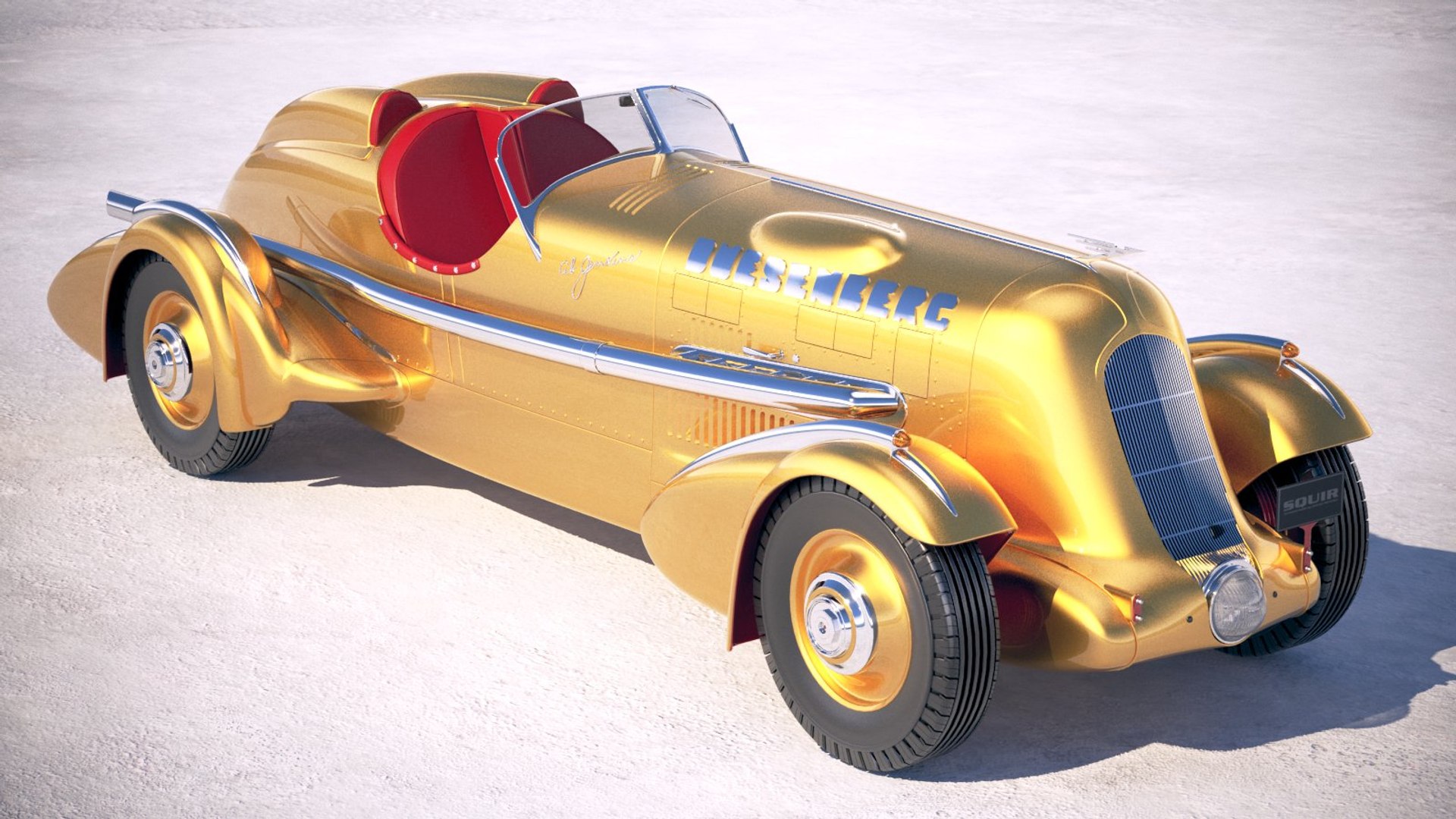 Duesenberg Sj Special 3D - TurboSquid 1313659