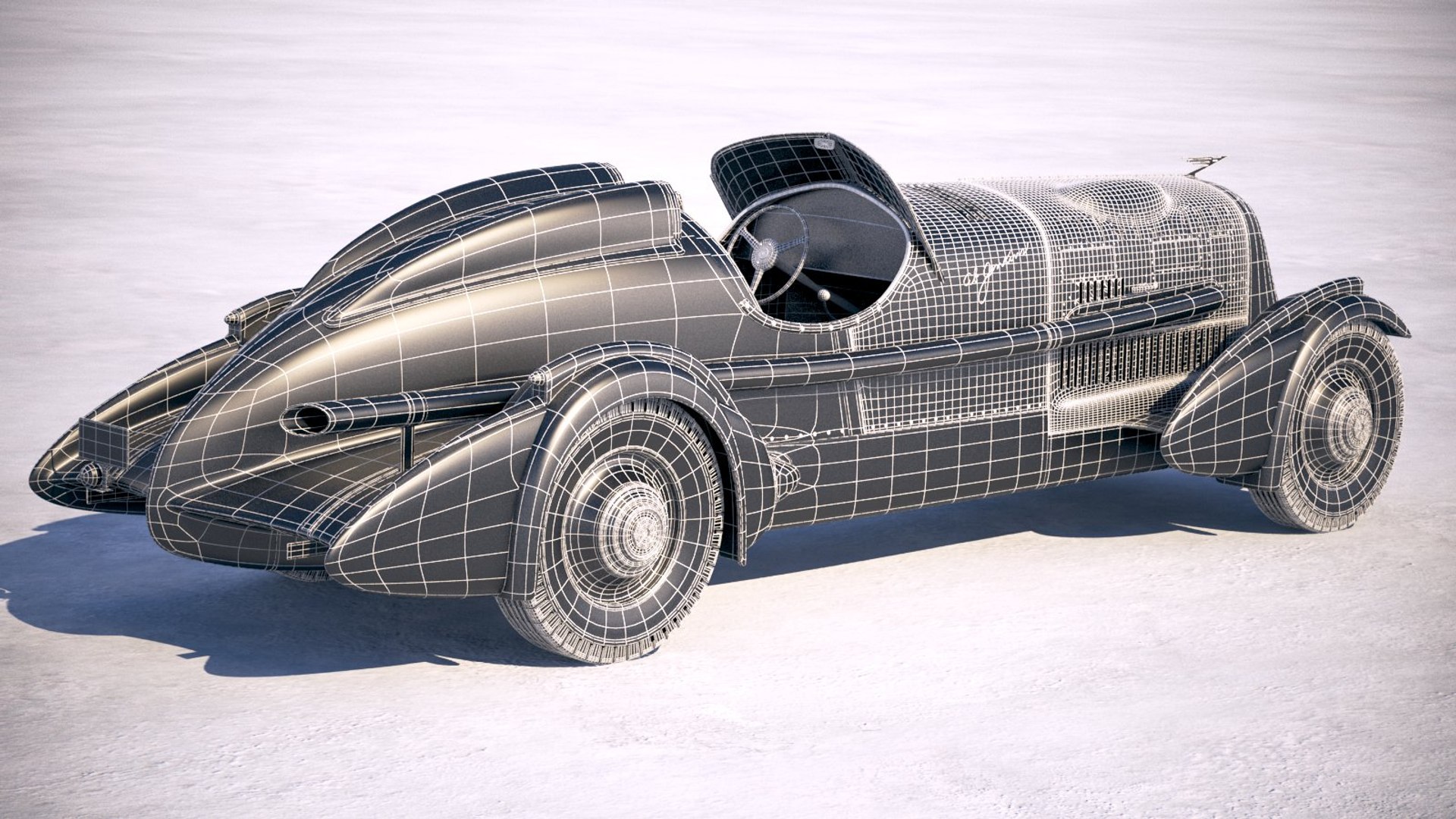 Duesenberg Sj Special 3D - TurboSquid 1313659