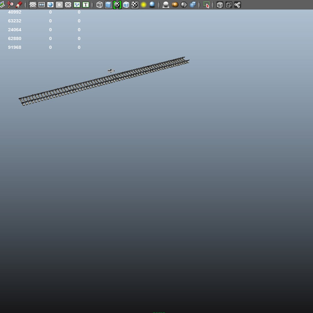 3D Model Rail R - TurboSquid 1427749