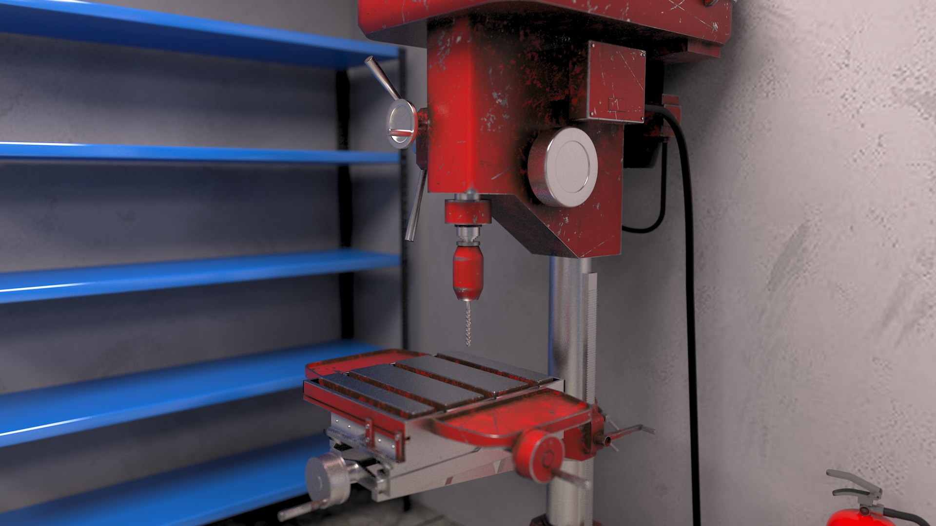 3D Workshop Interior Model - TurboSquid 1989418