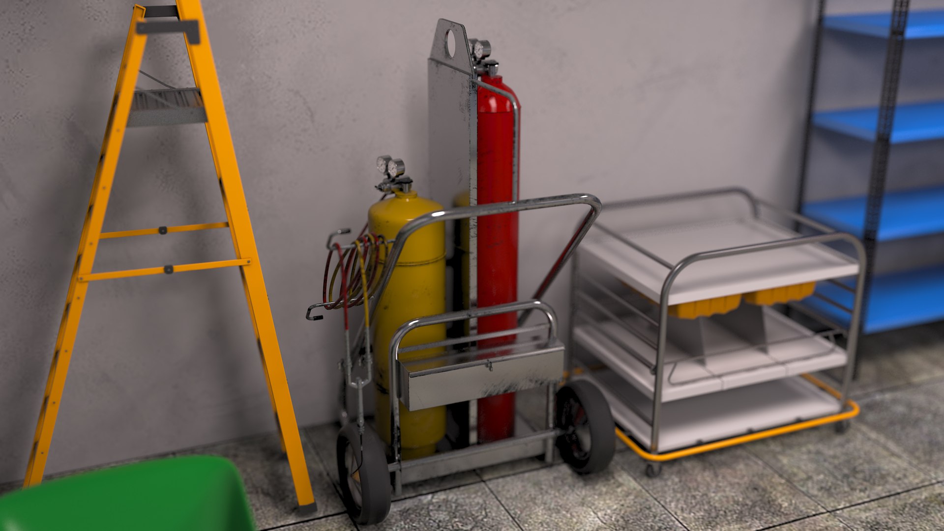 3D Workshop Interior Model - TurboSquid 1989418