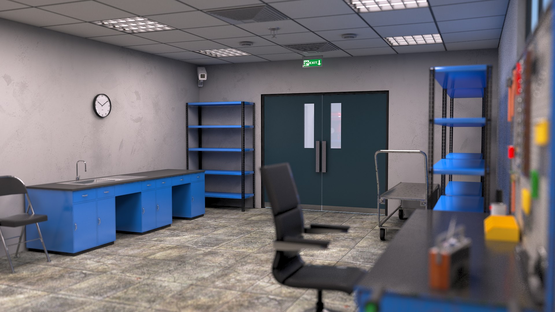 3D Workshop Interior Model - TurboSquid 1989418