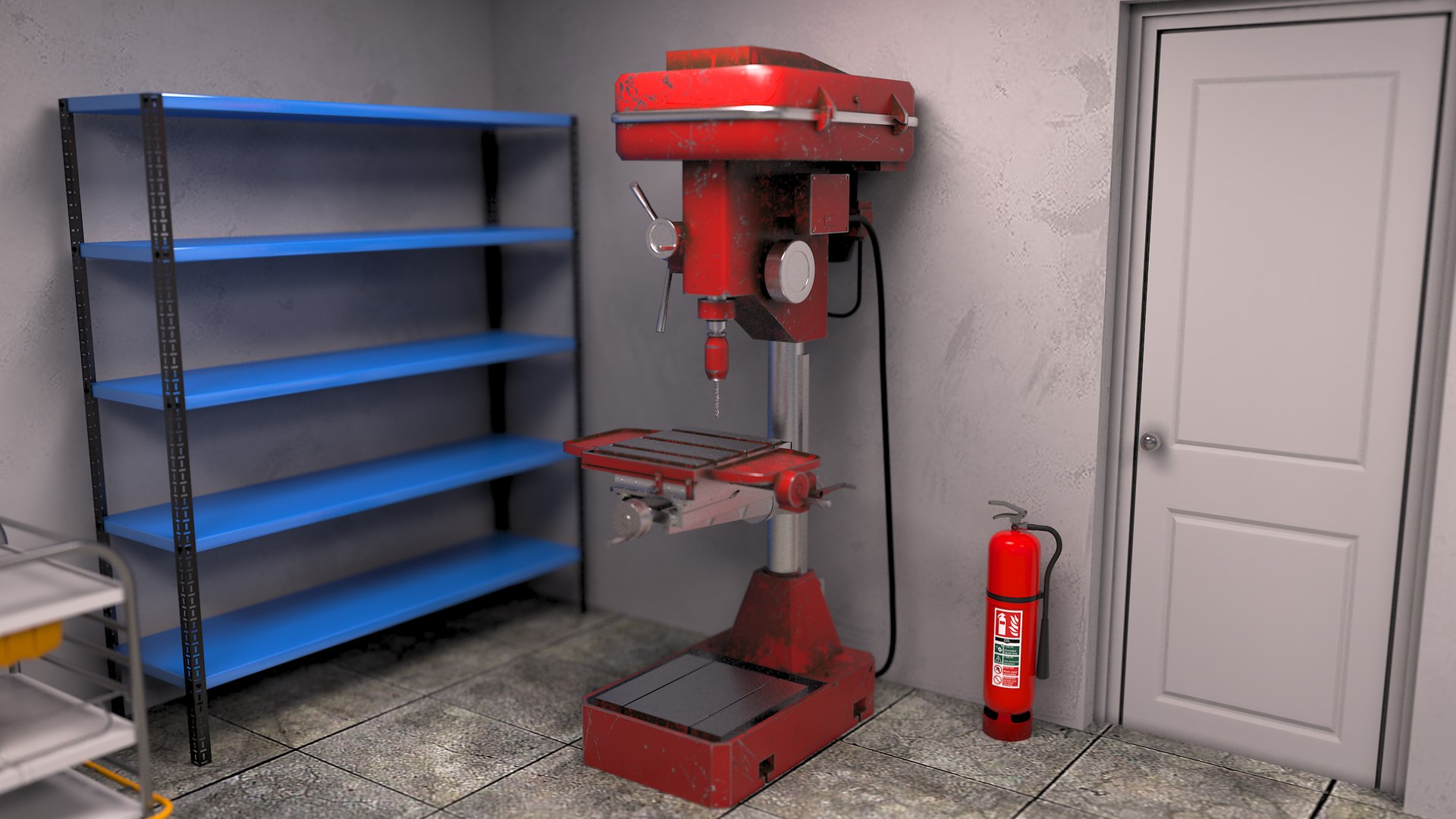 3D Workshop Interior Model - TurboSquid 1989418