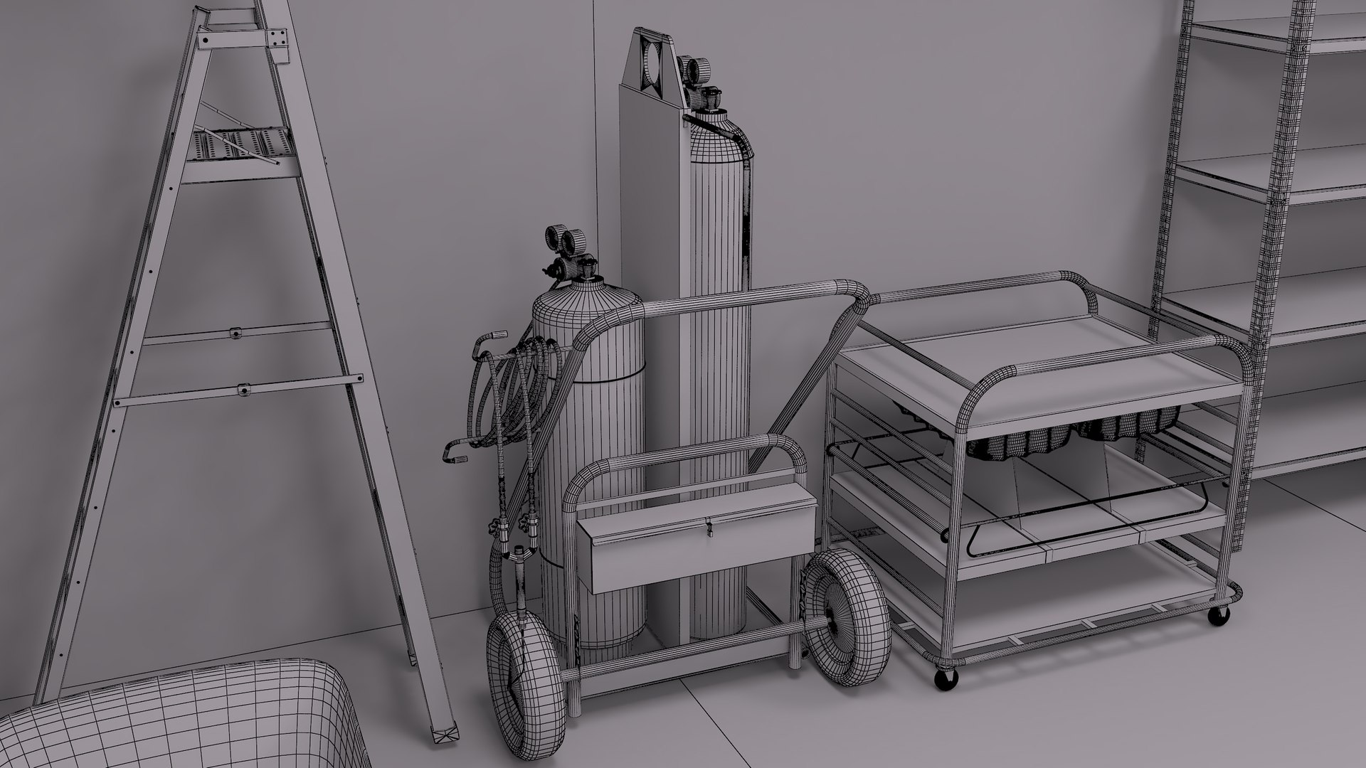 3D Workshop Interior Model - TurboSquid 1989418