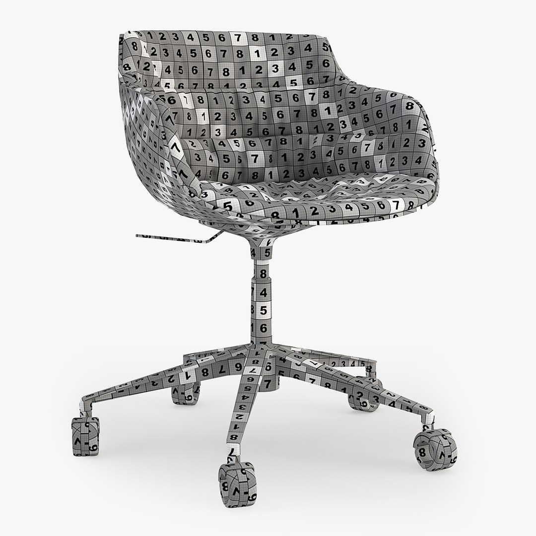 mdf flow slim padded 3d max