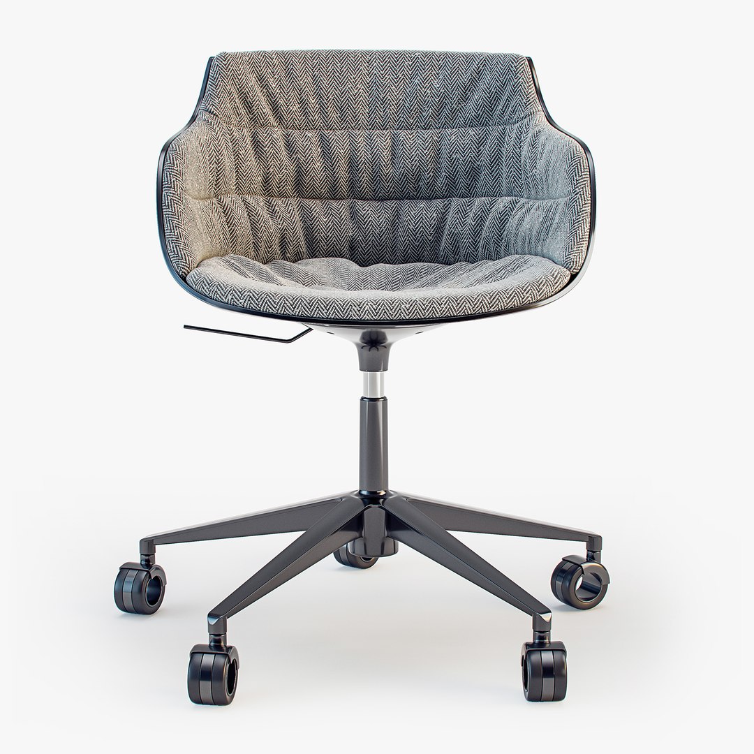 mdf flow slim padded 3d max