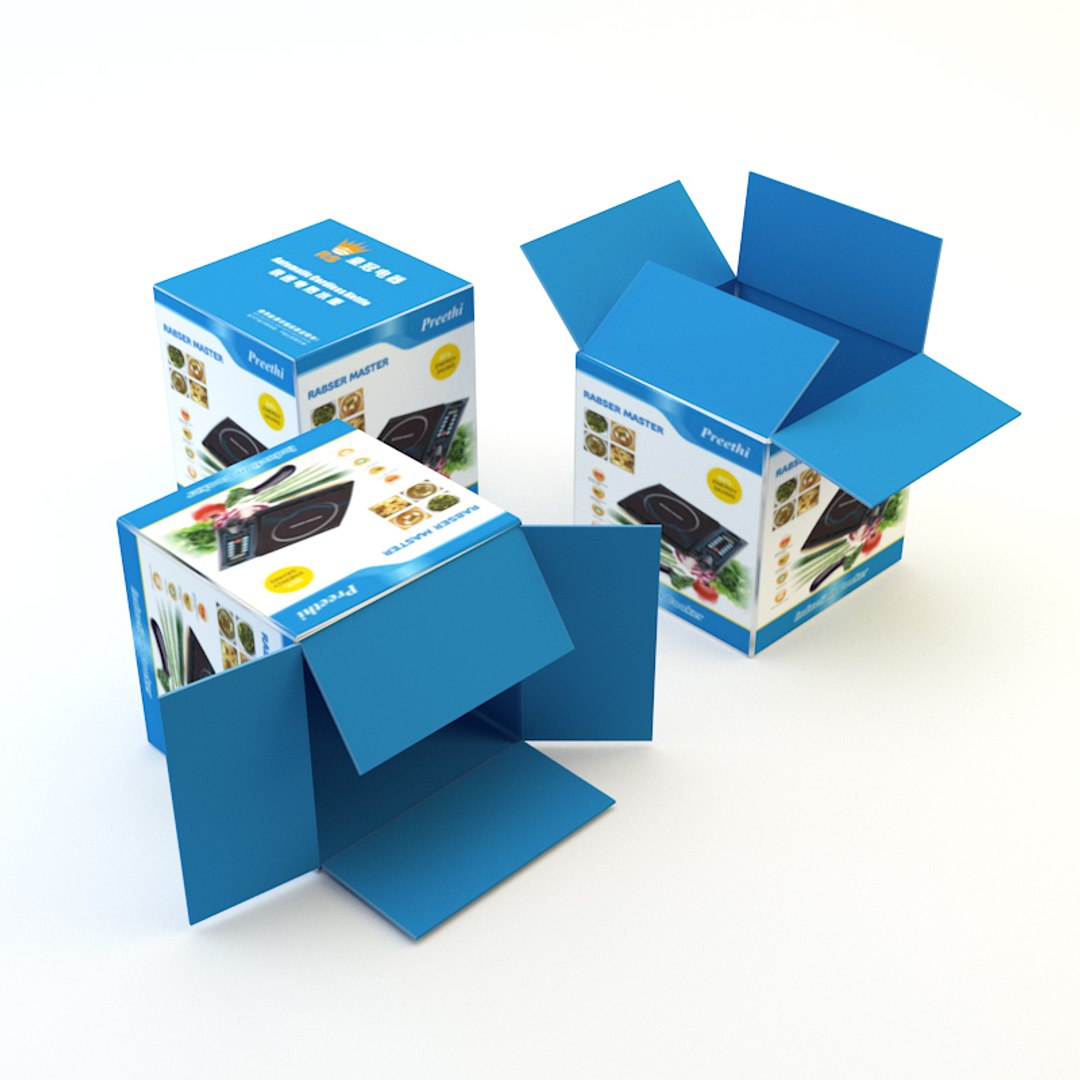 Cardboard Box 3d Max