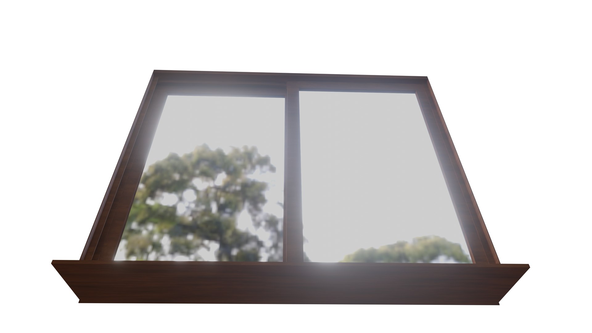 Free Rail Window Lowpoly 3D Model - TurboSquid 2304436