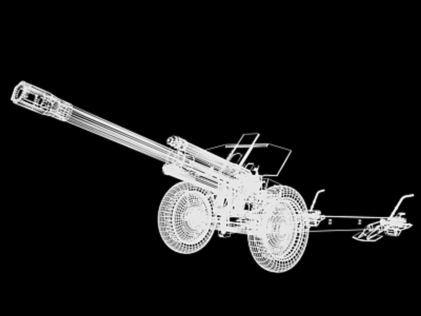Soviet Howitzer Wwii 3d Max