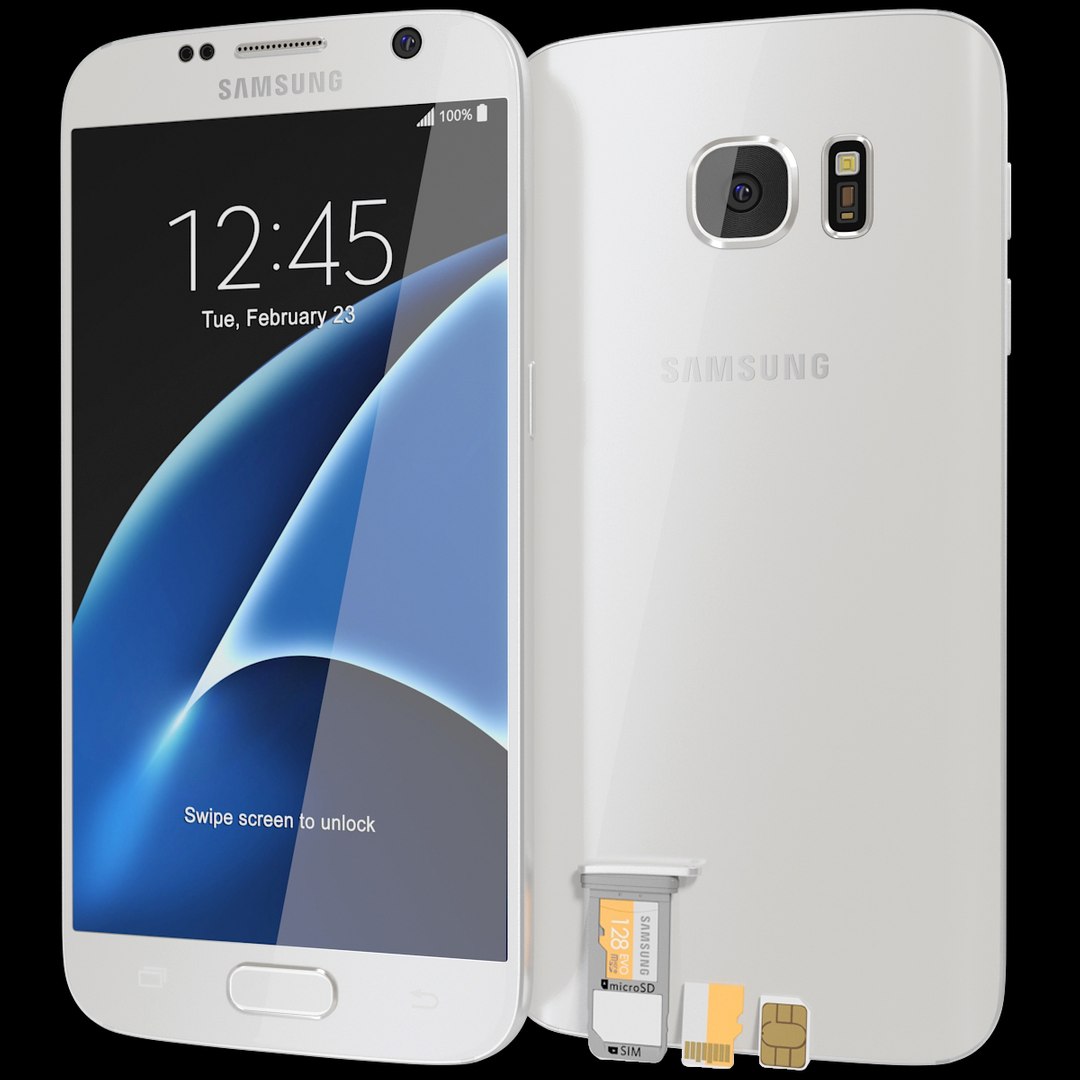 3d realistic samsung galaxy s7