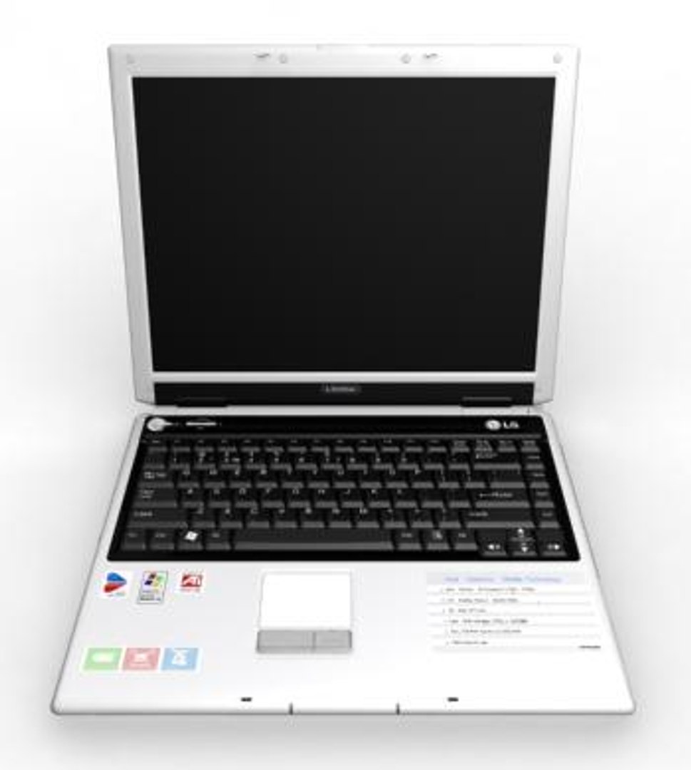 modelo 3d cuaderno lg ls50 - TurboSquid 254510