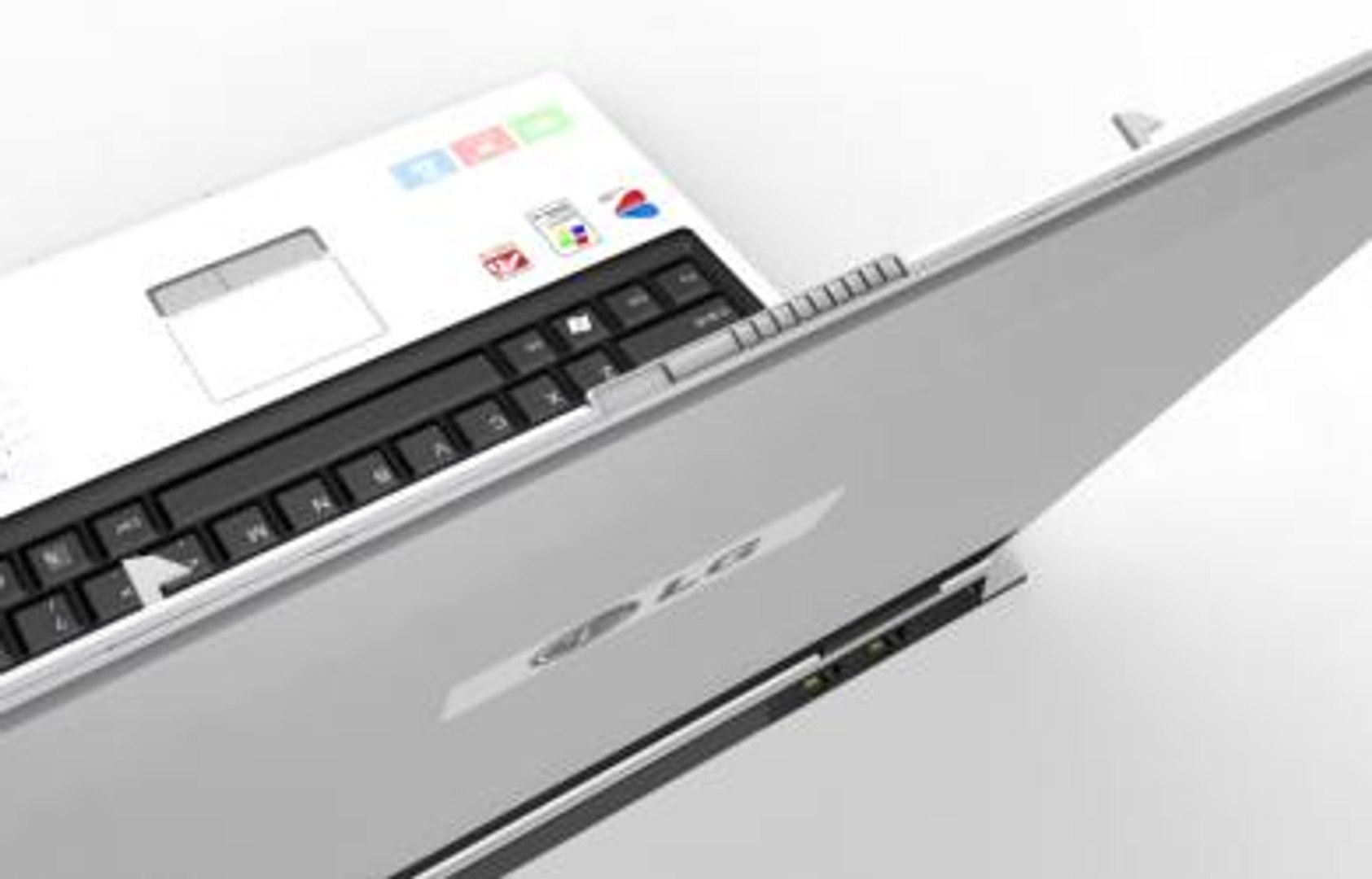 Notebook Lg Ls50 3d Model