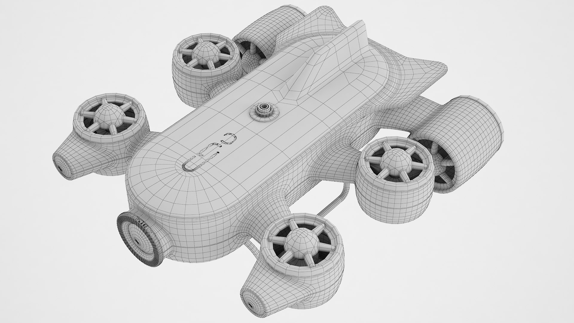 Underwater Drone Geneinno 3D Model - TurboSquid 1484603