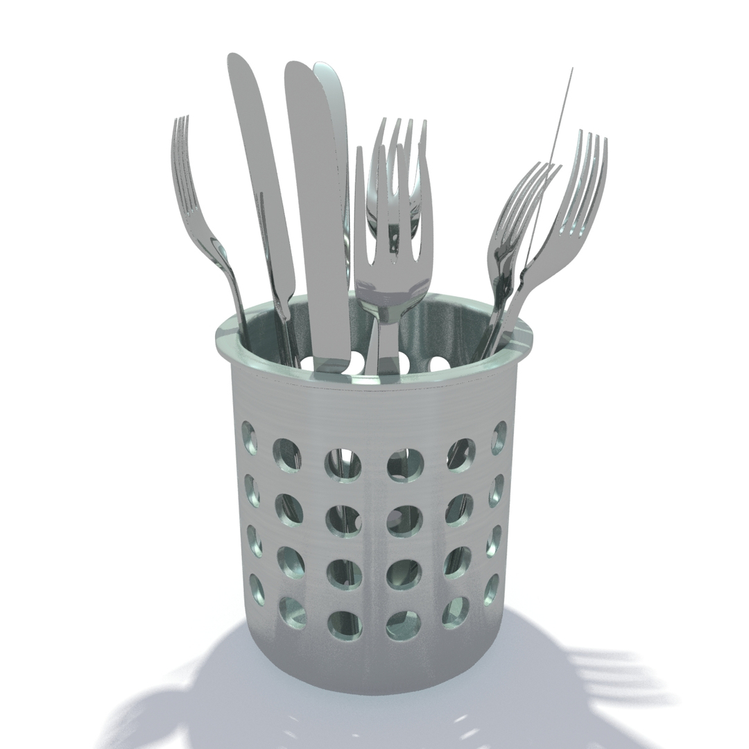 Fork Knife 3d Model