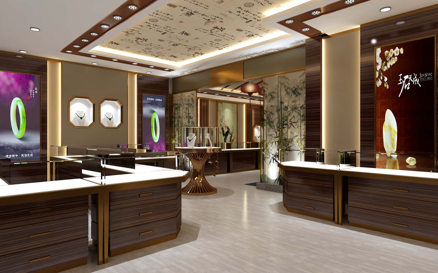 3D Ultimate 3D Jewelry Shop Collection - Jewelry Store - Retail Design ...