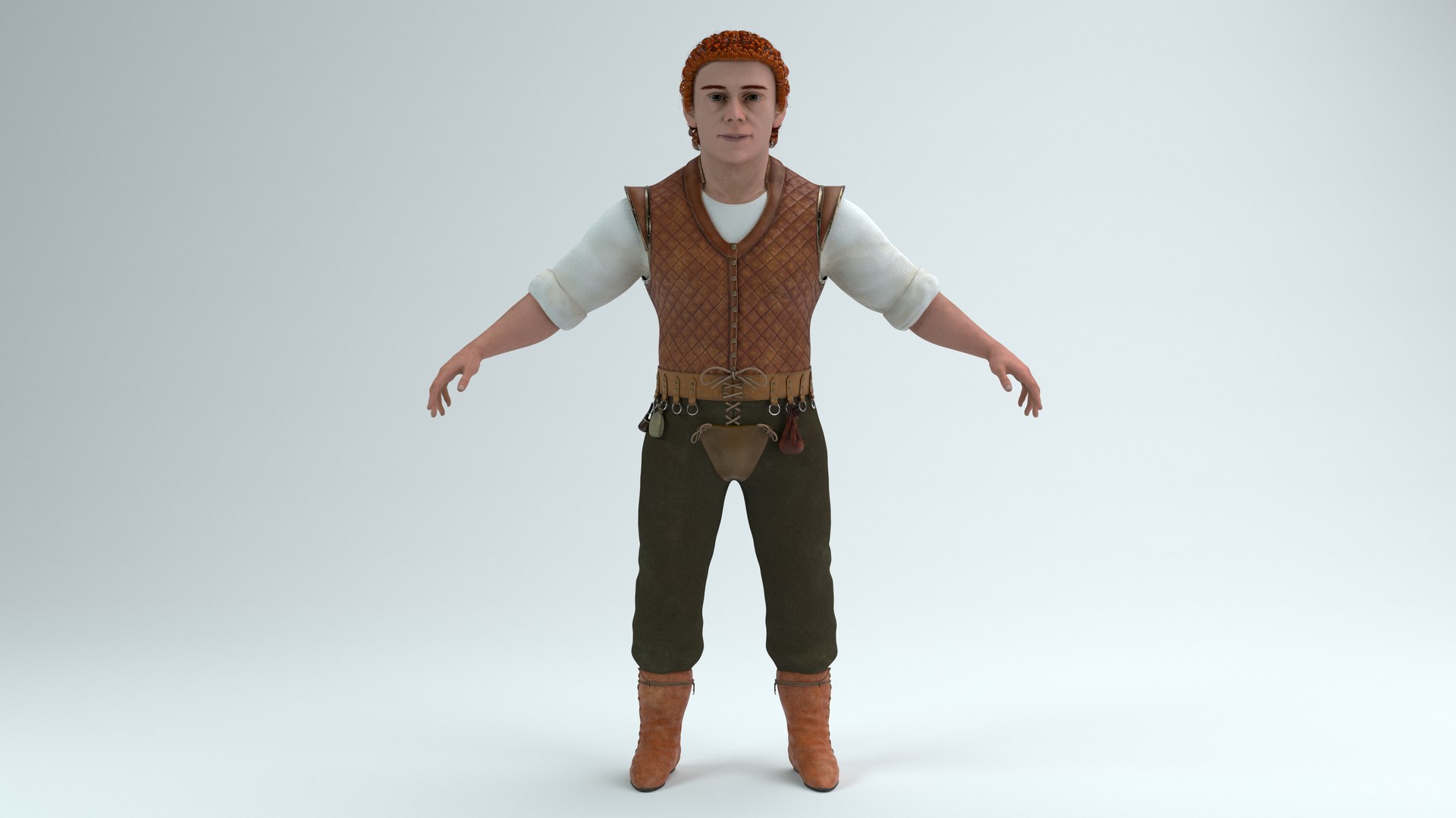 農民のハーフリング3Dモデル - TurboSquid 1784867