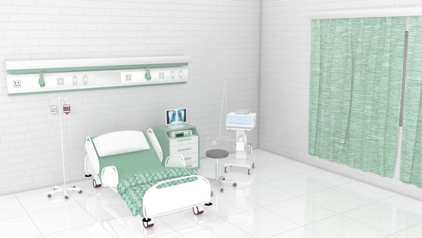 modelo 3d Unidad de Cuidados Intensivos 6 - TurboSquid 1963886