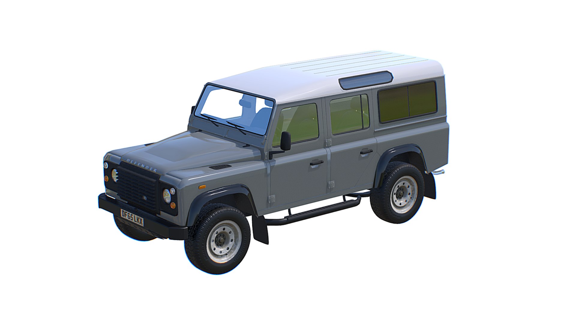 3D Land Rover Defender 110 Model - TurboSquid 2224088